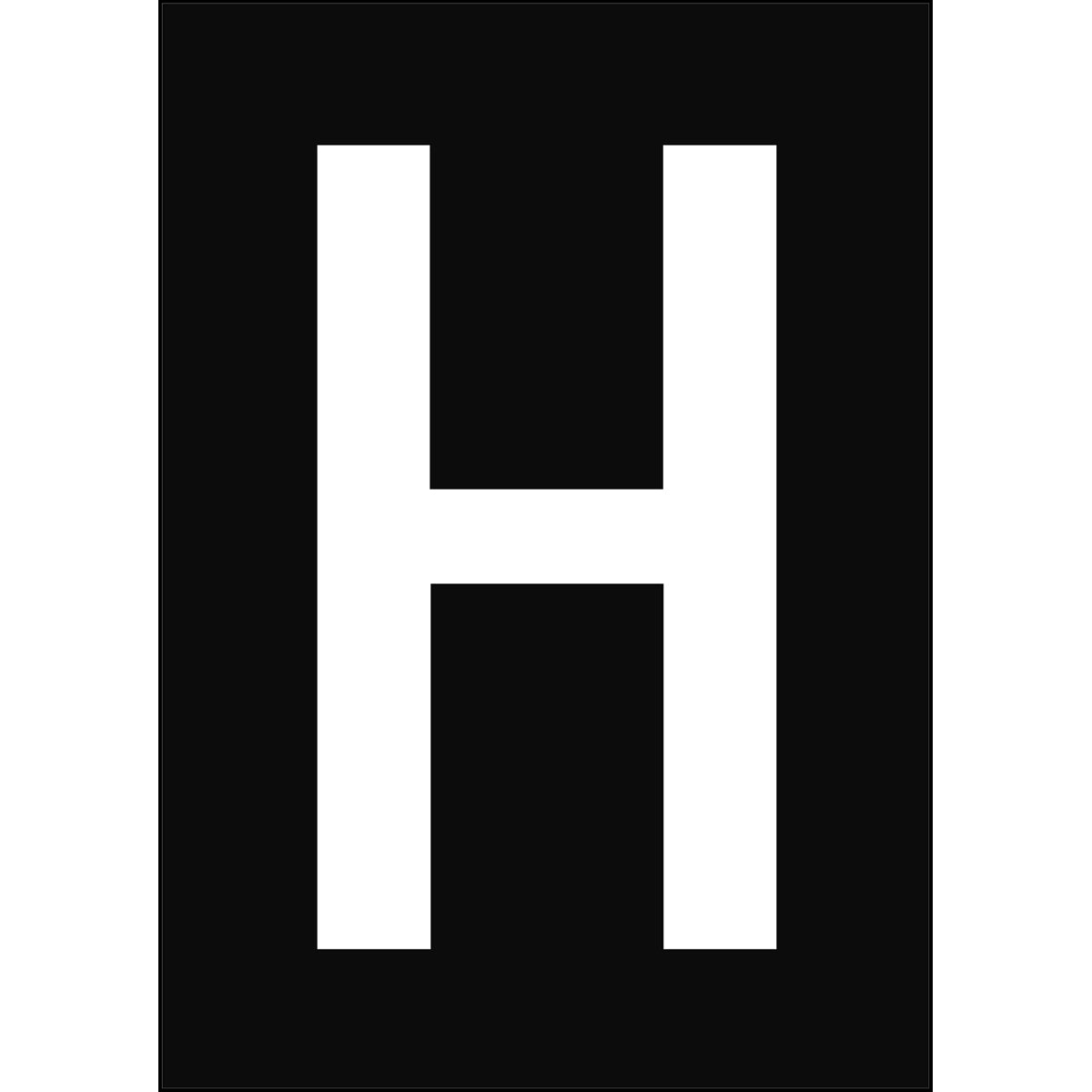 Brady NL859A4BK-H Numbers & letters DIN A4 size 911243