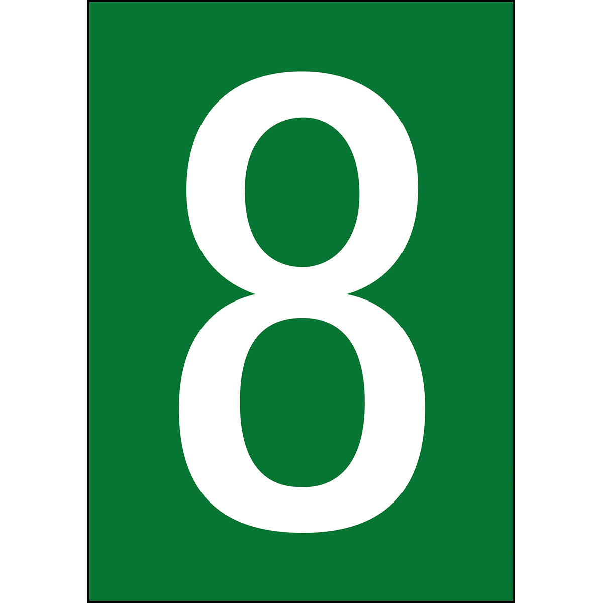 Brady NL859A4GR-8 Numbers & letters DIN A4 size 911177