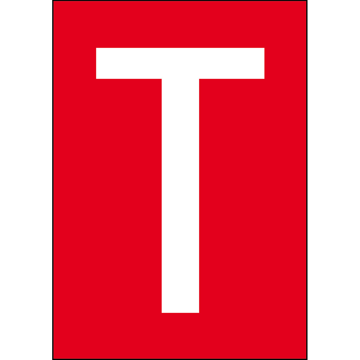 Brady NL859A4RD-T Numbers & letters DIN A4 size 911114