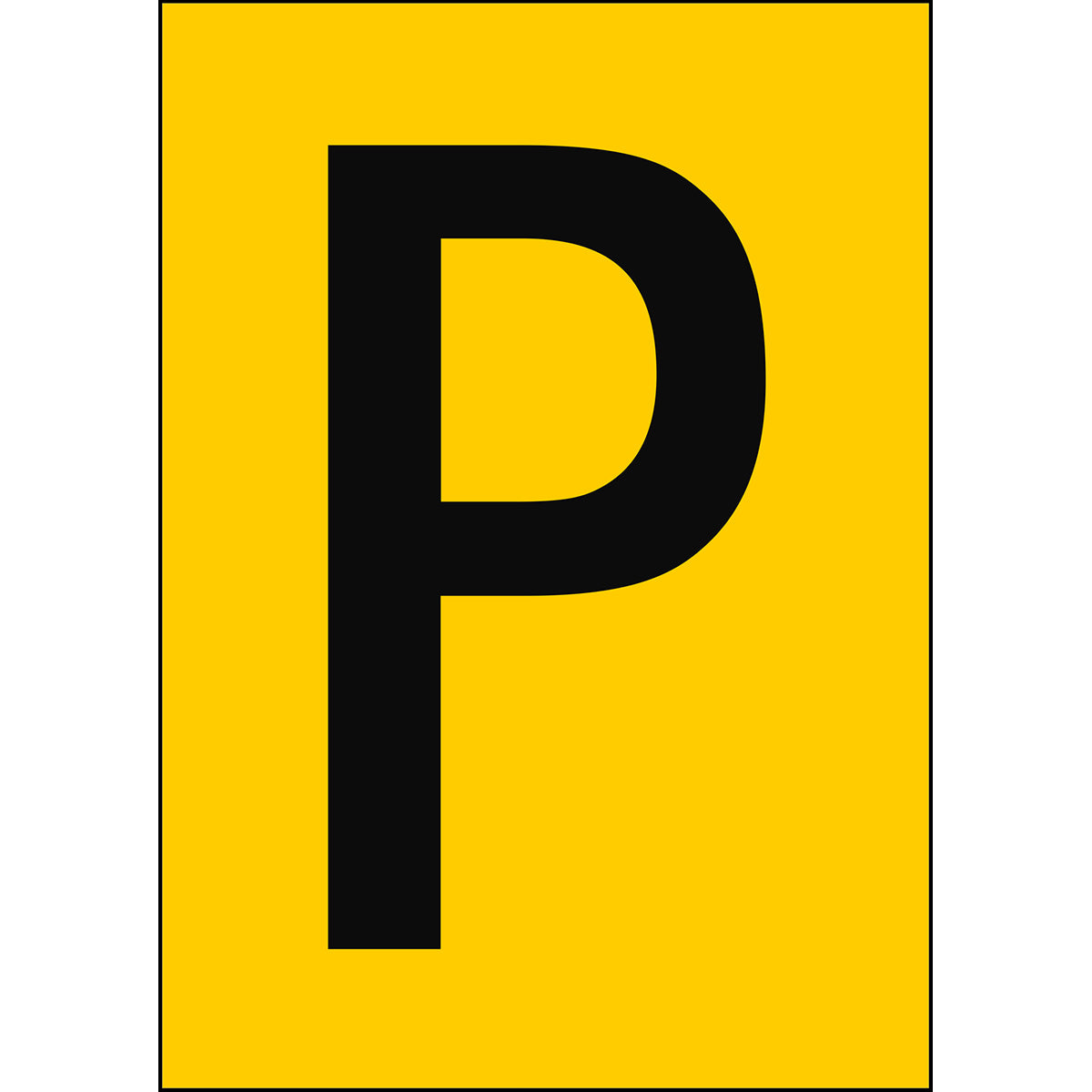 Brady NL7541A4YL-P Numbers & letters DIN A4 size 911274