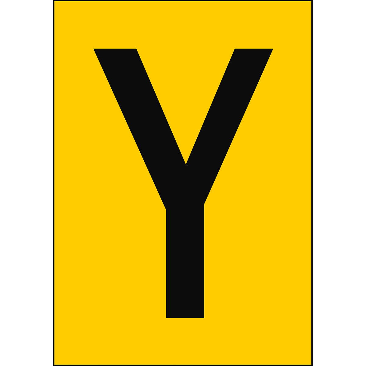 Brady NL859A4YL-Y Numbers & letters DIN A4 size 911031