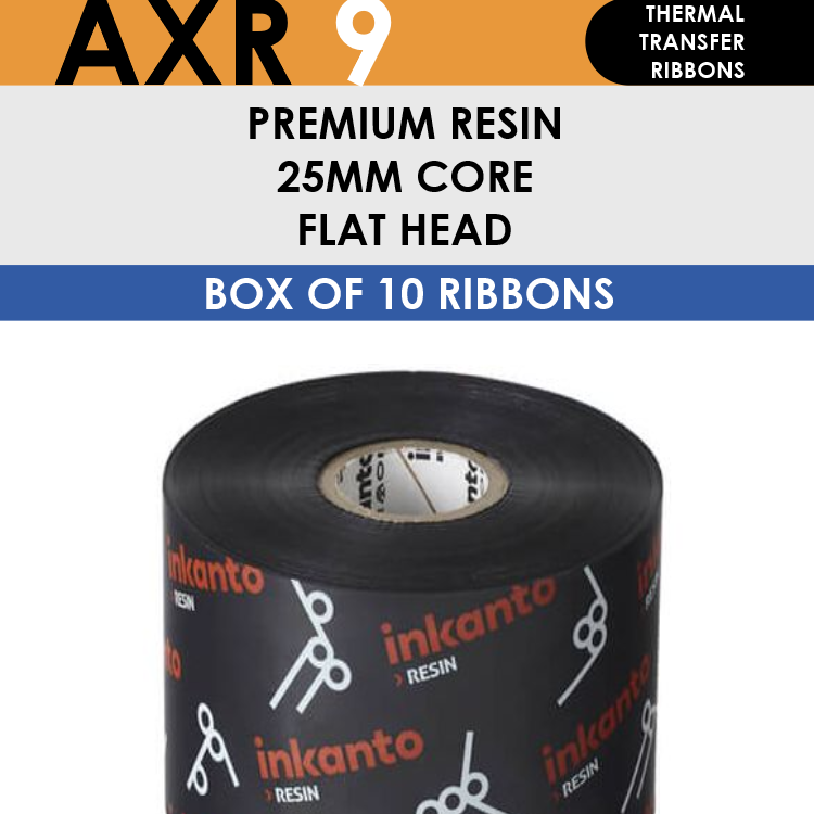 AXR 9 T64382IO Inkanto Resin Thermal Transfer Ribbon